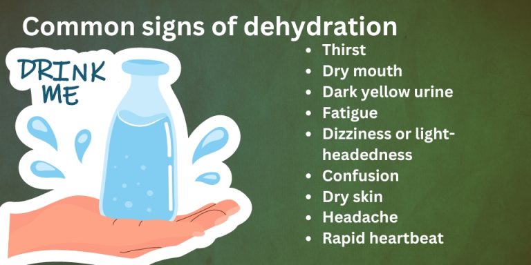 Dehydration Warning Signs: What Your Body is Telling
