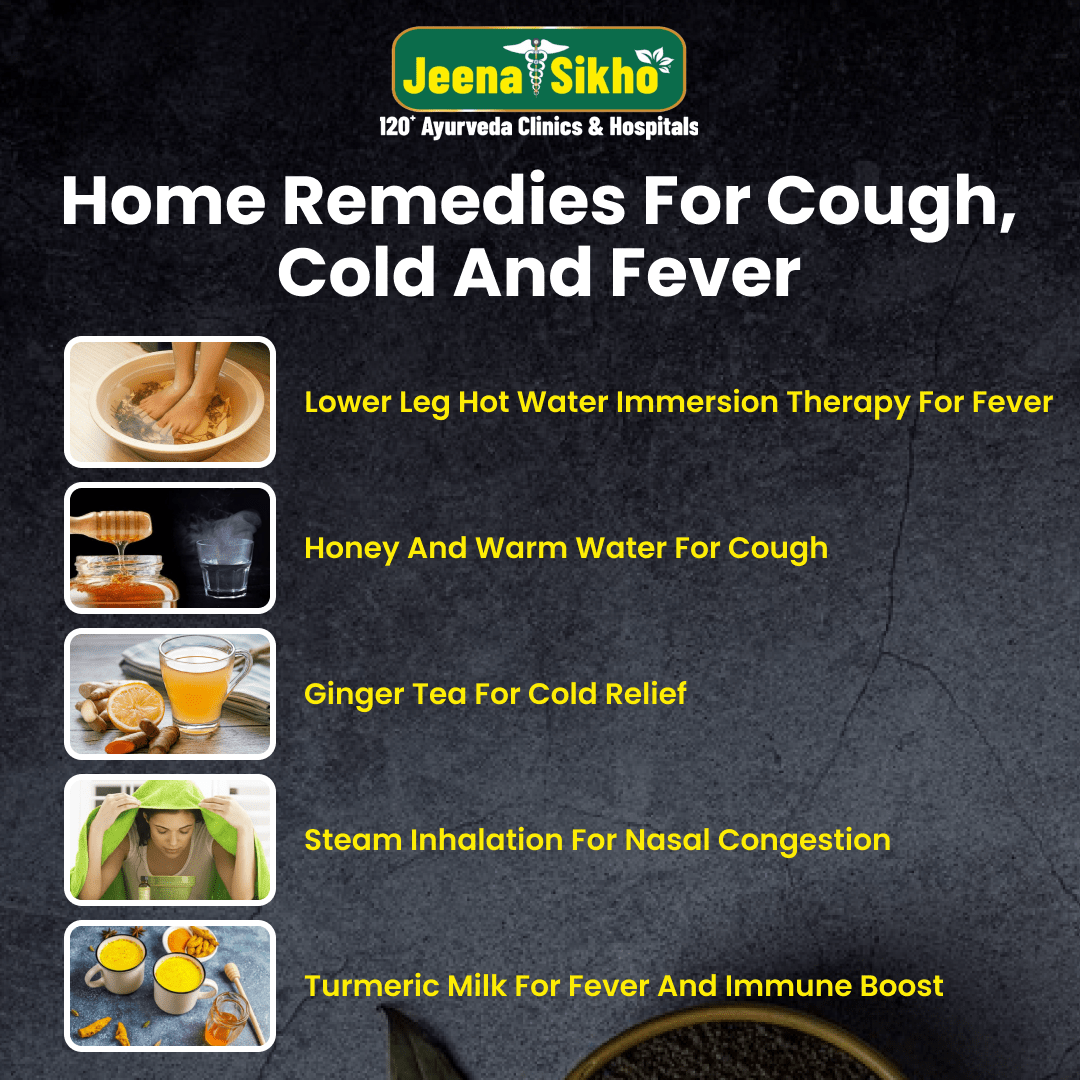 Top 5 Home Remedies for Cough, Cold and Fever